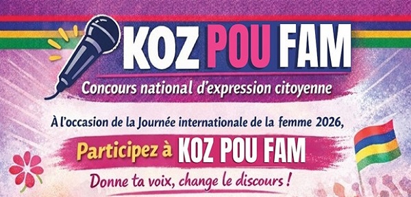 KOZ POU FAM Concours national d'expression citoyenne